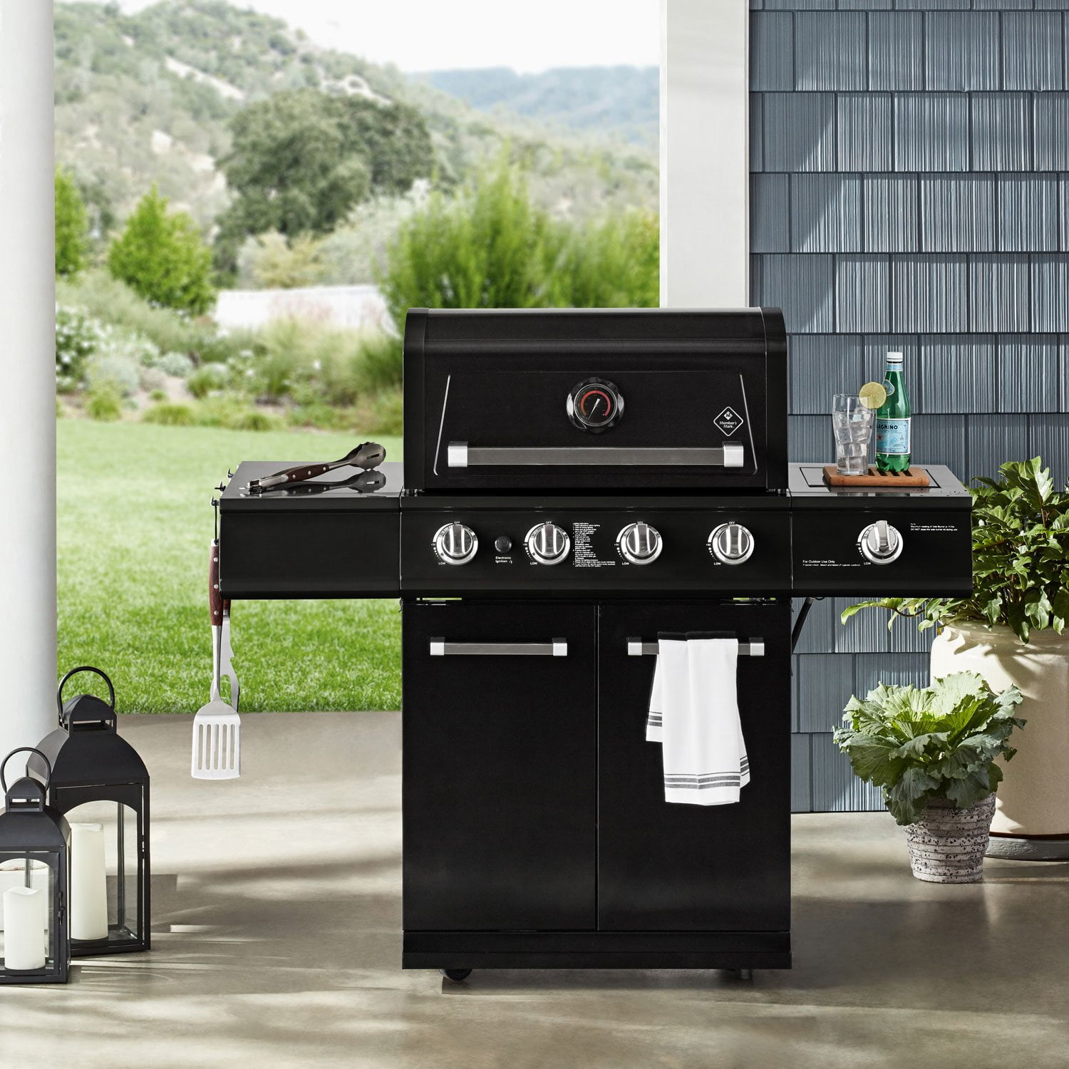 Member's Mark 4-Burner Gas Grill with Side Burner - Samsclub.com