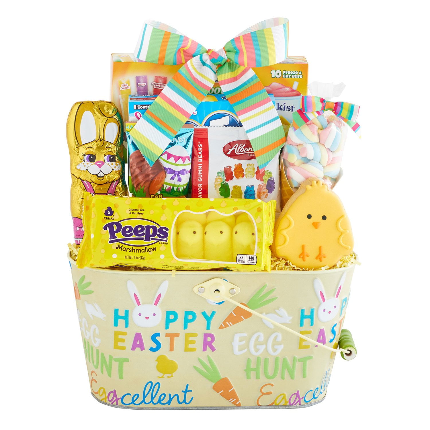 Pre-Filled Metal Easter Treats Basket - Samsclub.com