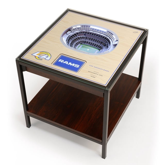 YouTheFan NFL 25-Layer Stadium View Lighted End Table - Samsclub.com