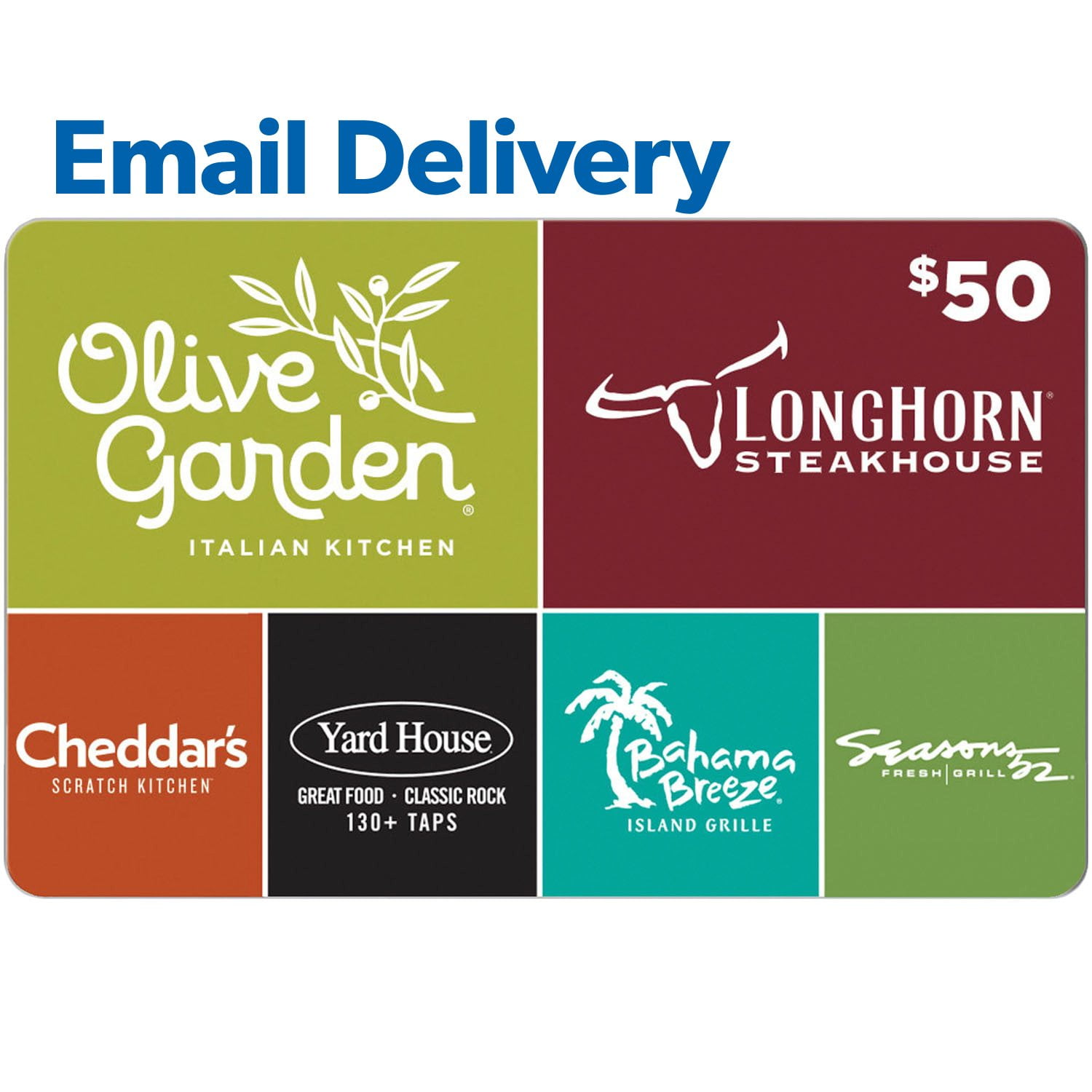 Darden Universal Email Delivery Gift Card, Various Amounts - Samsclub.com