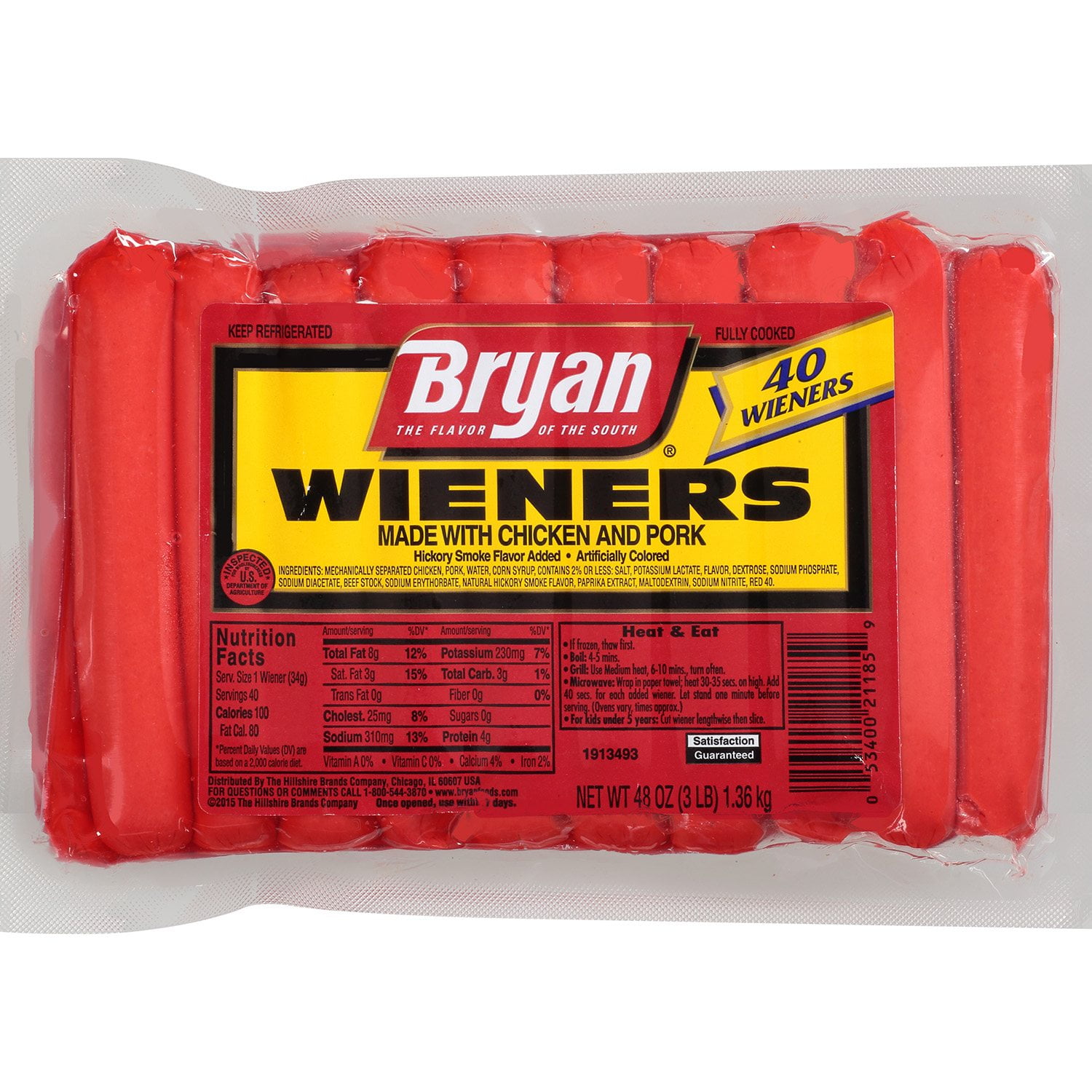 Bryan Wieners 40 ct. - Samsclub.com