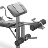 Marcy Standard Weight Bench, Butterfly Attachment & Leg Developer ...
