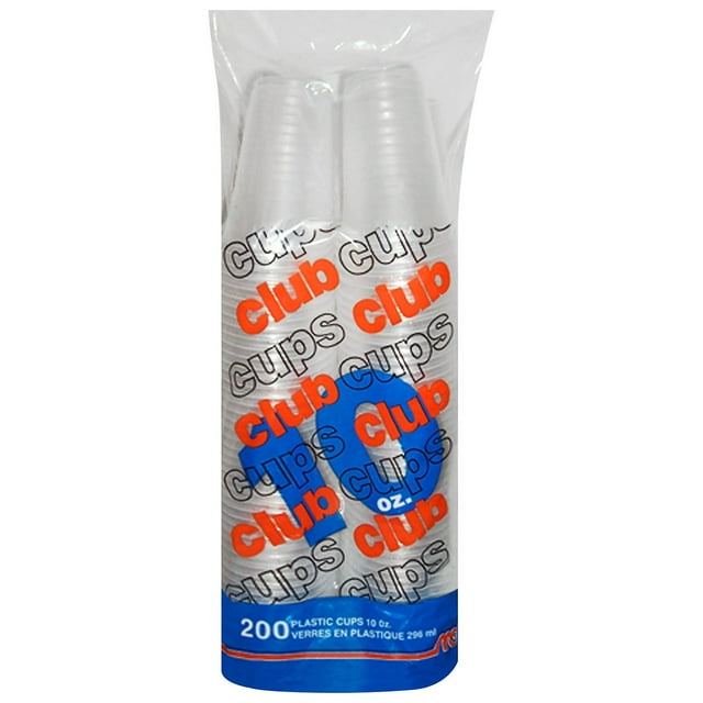 Club Cups® 10 oz. Clear Plastic Cups - 200 ct. - Samsclub.com