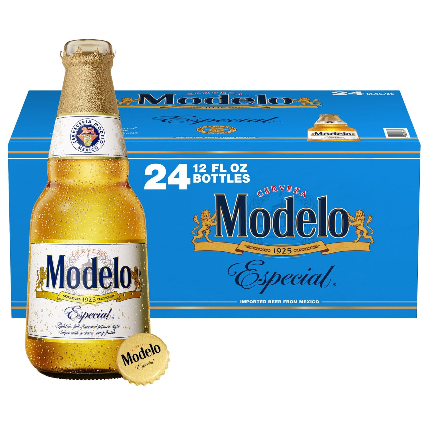 Modelo Especial Mexican Lager Beer, 12 fl. oz. bottle, 24 pk ...