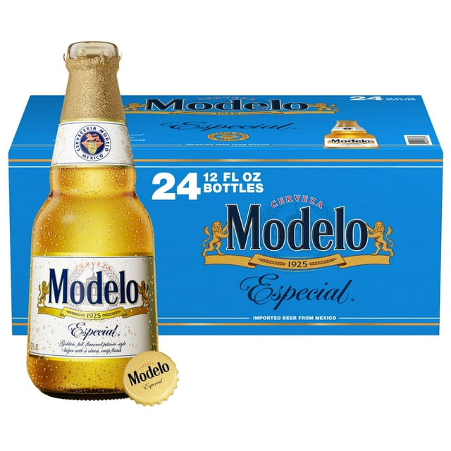 Modelo Especial Mexican Lager Beer, 12 fl. oz. bottle, 24 pk ...