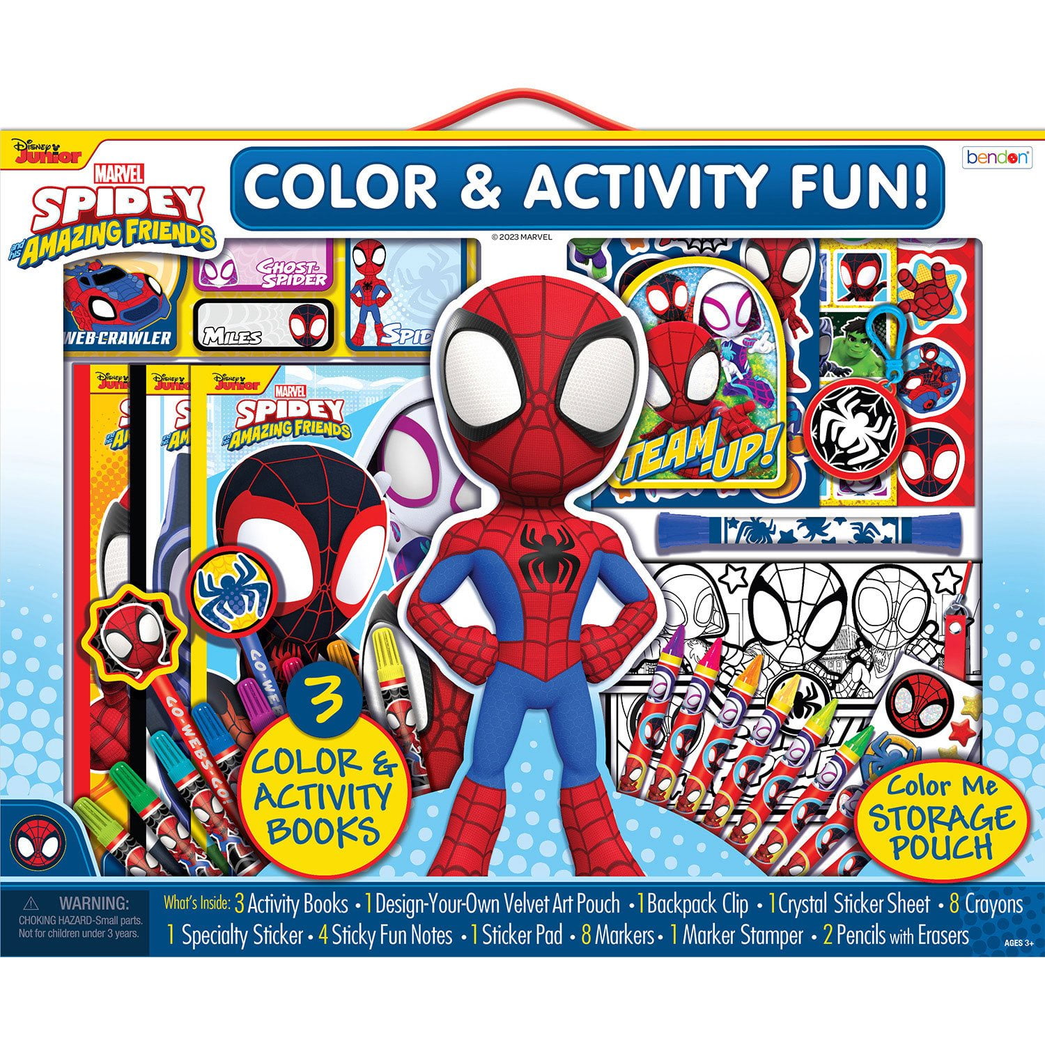 Bendon Color & Activity Fun: Marvel Spidey & His Amazing Friends ...