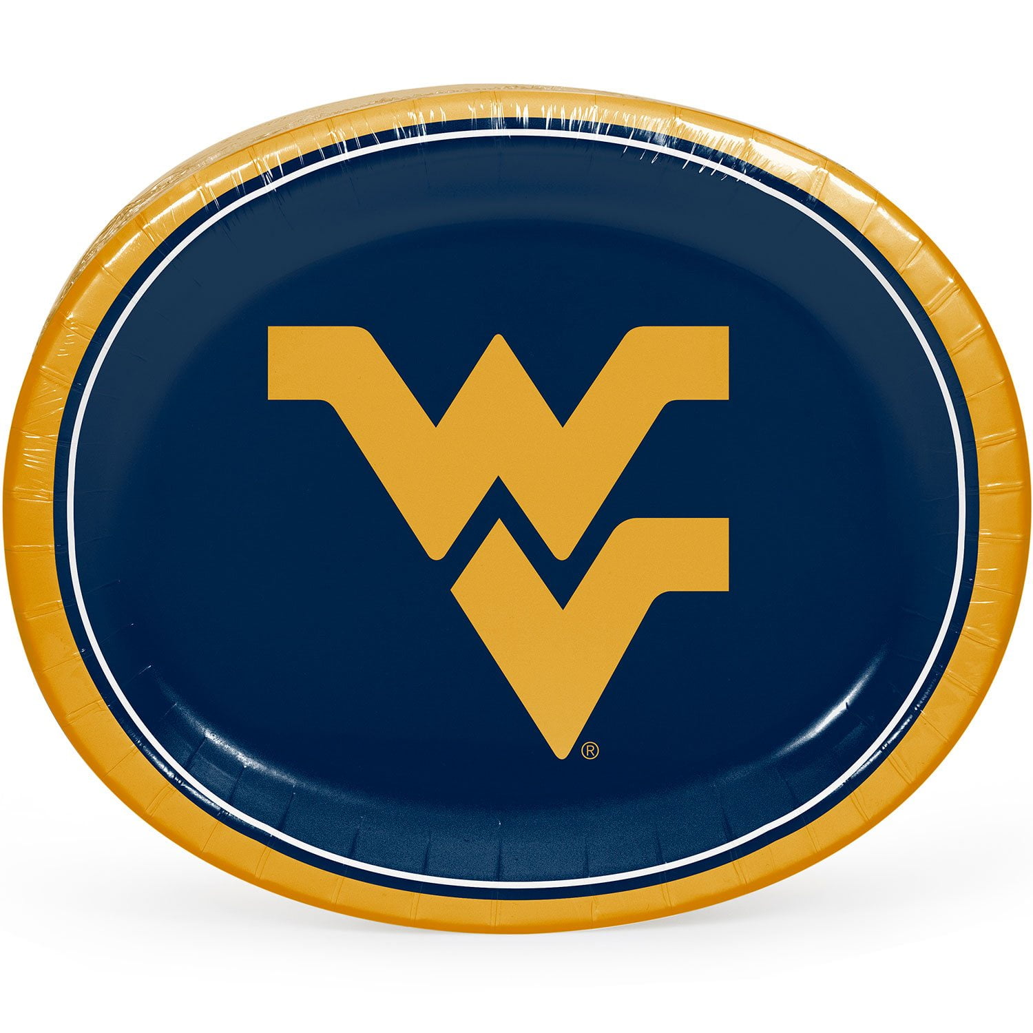 NCAA Oval Paper Plates, 10" x 12", 50 ct., Choose Team - Samsclub.com