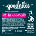 Goodnites Nighttime Bedwetting Underwear for Girls, Sizes Extra Small ...