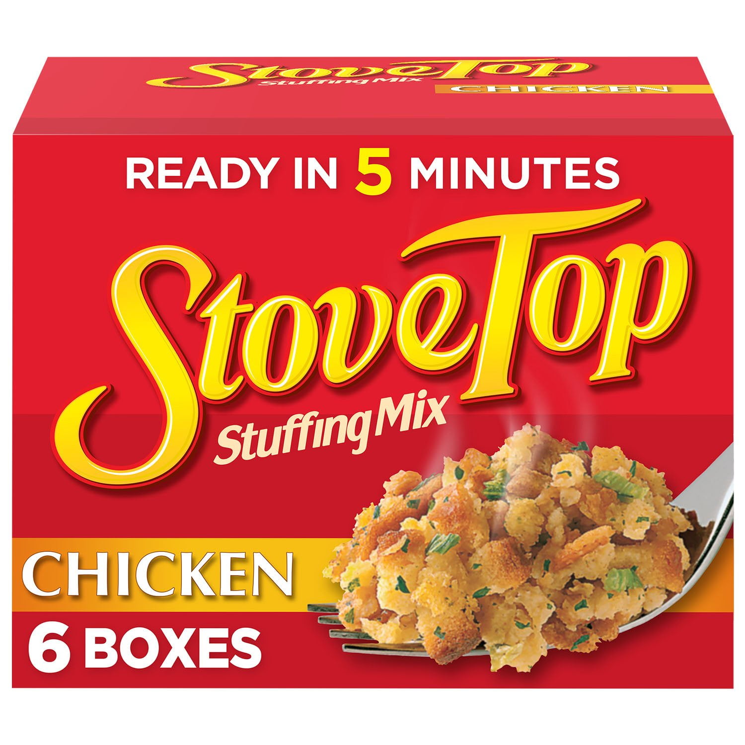 Kraft Stove Top Chicken Stuffing Mix, 6 oz., 6 pk. - Samsclub.com