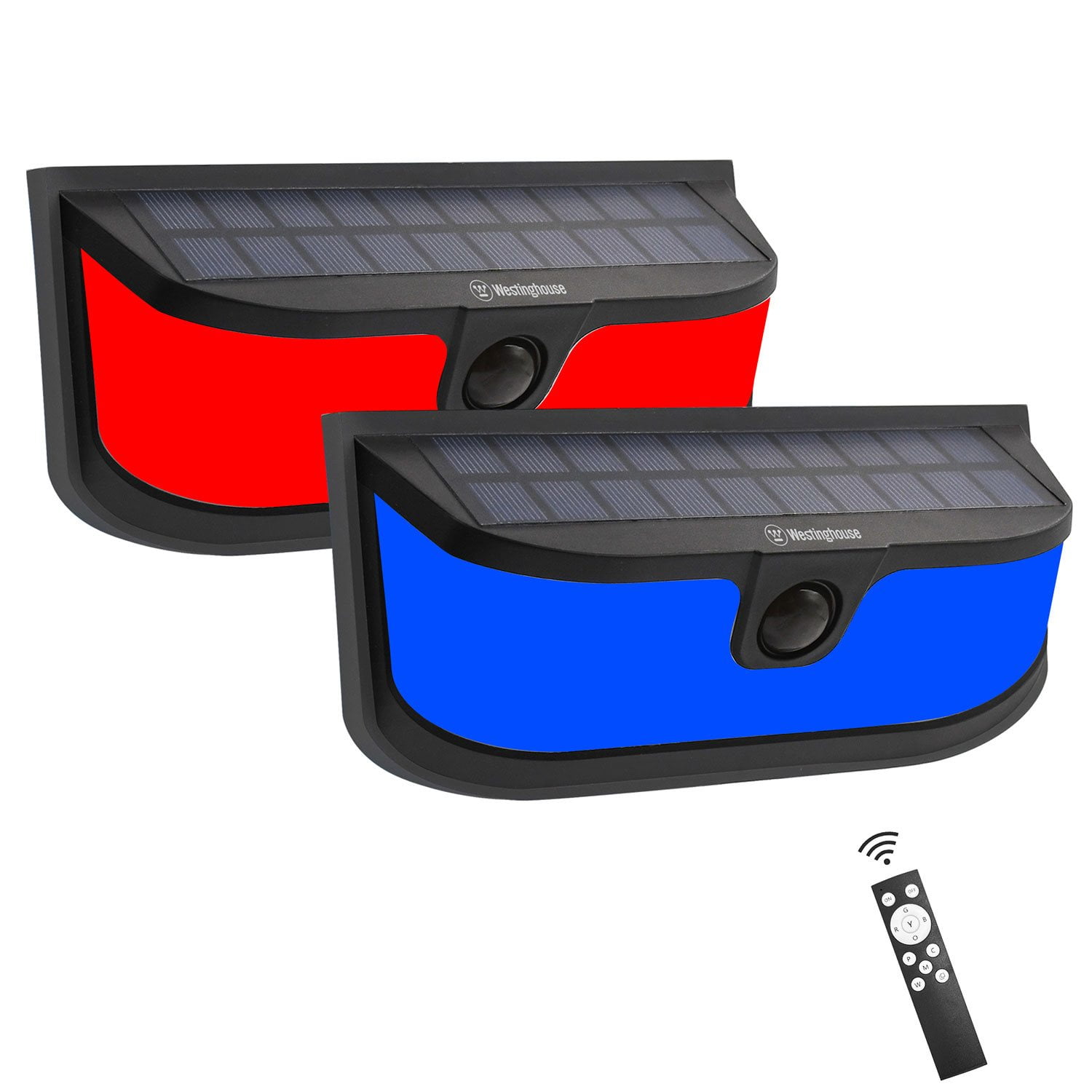 Westinghouse 1200 Lumen Solar LED Motion Activated Color Changing Wall ...