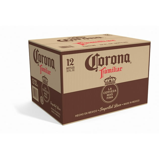 Corona Familiar Mexican Lager Beer, 32 fl. oz. bottle, 12 pk ...