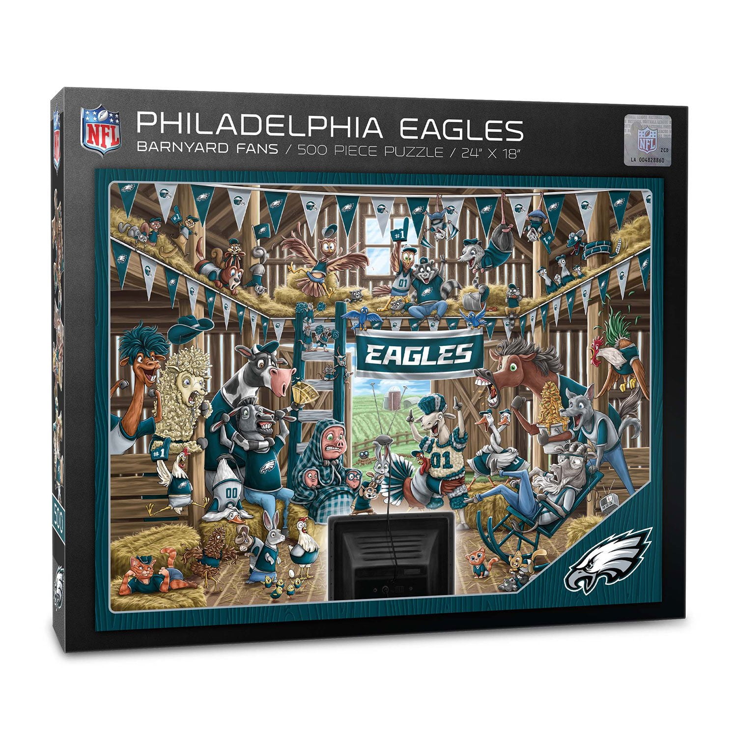 YouTheFan NFL 500 pc. Barnyard Fans Puzzle - Samsclub.com