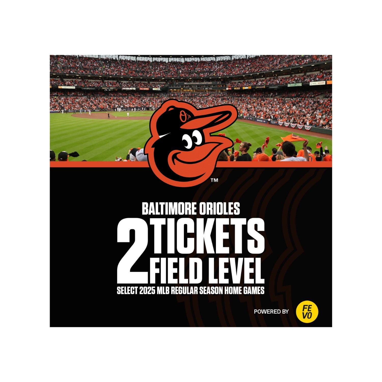 Baltimore Orioles – Two (2) Field Level Tickets eVoucher - Samsclub.com
