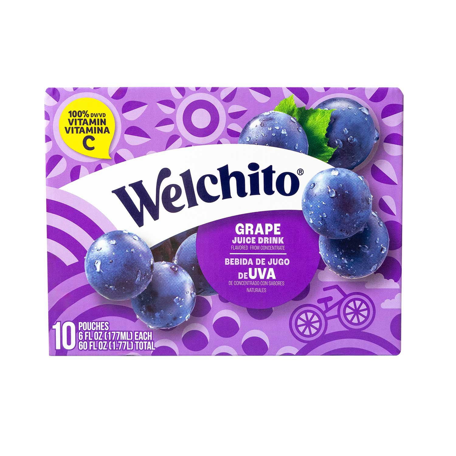 Welchito Grape Drink Pouch 6 fl. oz., 40 pk. - Samsclub.com