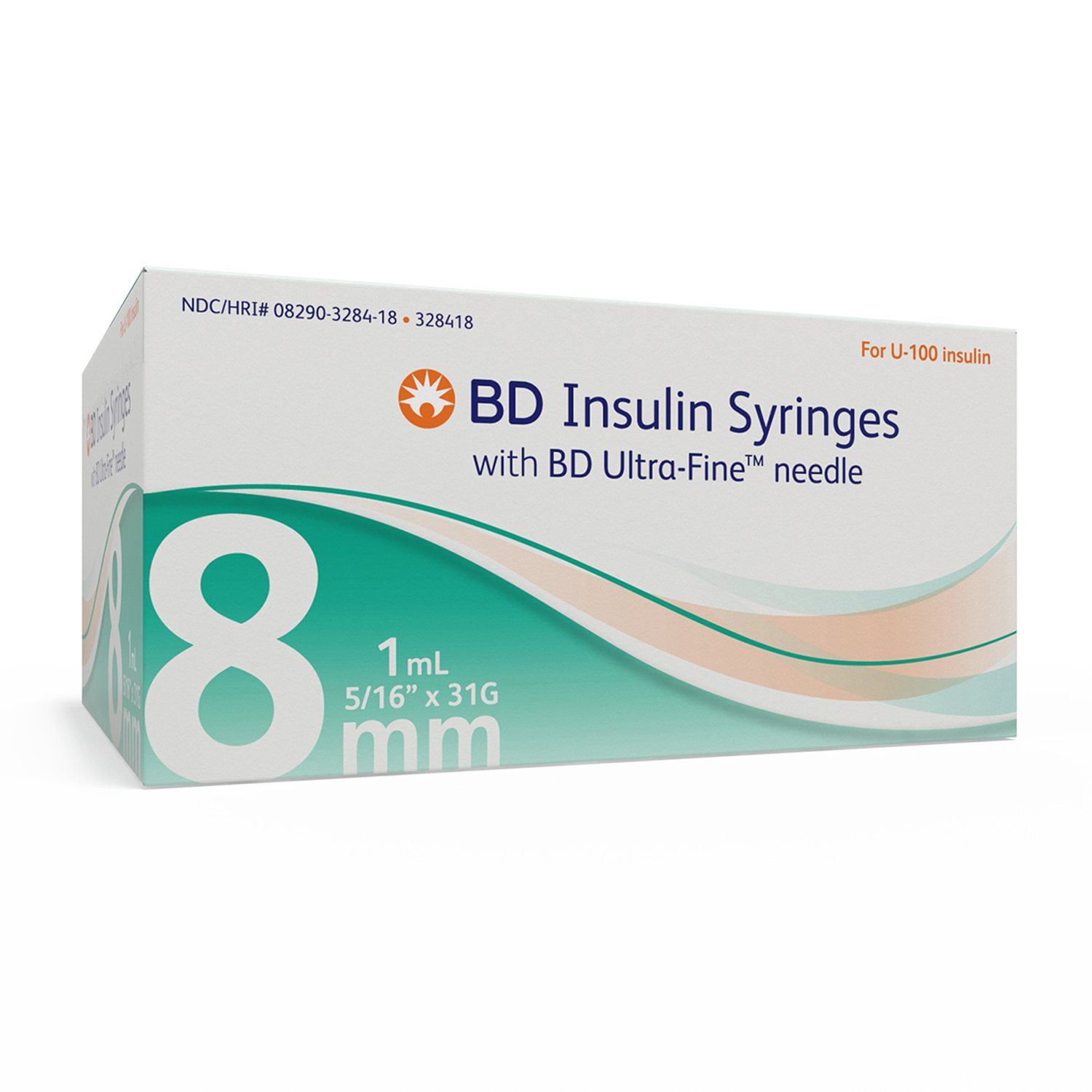 BD Insulin Syringes With BD Ultra-Fine 8mm Needle (100 ct.) - Samsclub.com