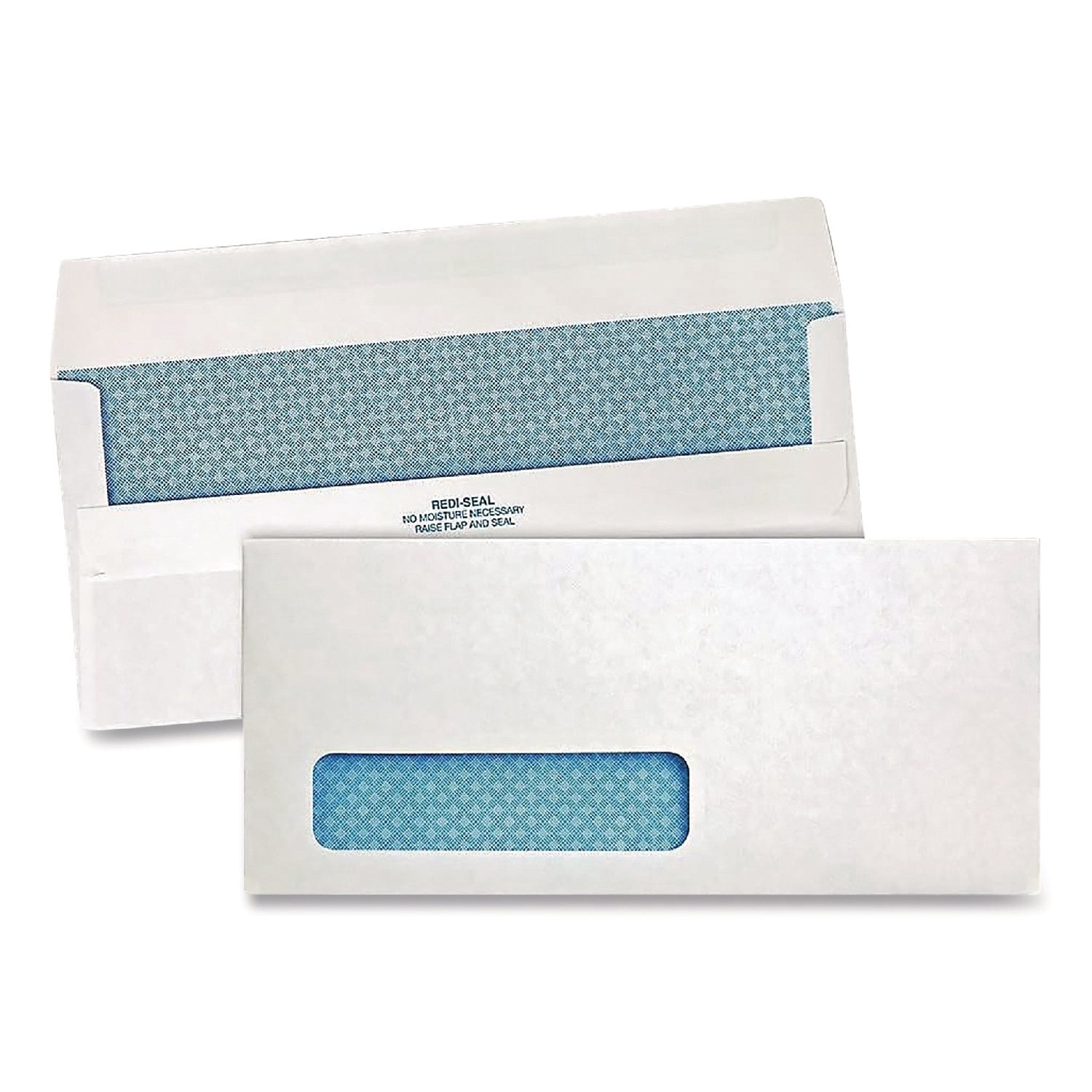 Quality Park - Left Window Envelopes, #10, Security Tint, Redi-Seal ...
