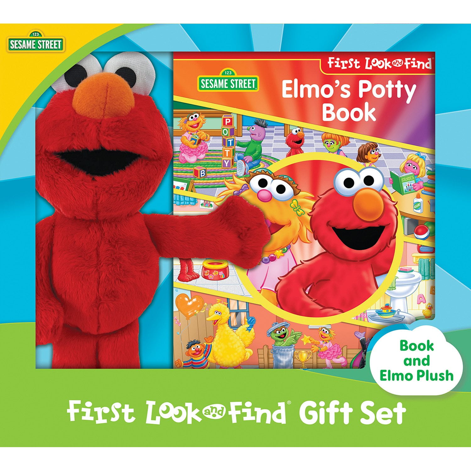 First Look and Find: Sesame Street - Elmo's Potty Book, Mixed Media ...