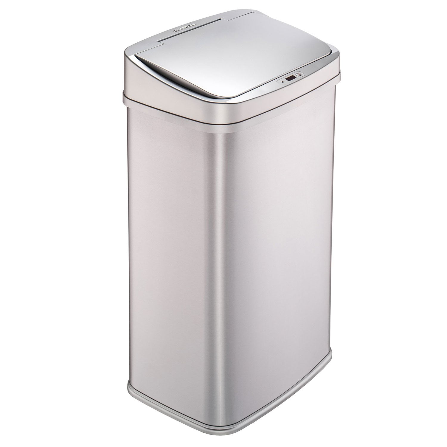 Nine Stars 13.2 Gallon Stainless Steel Motion Sensor Trash Can, Choose ...