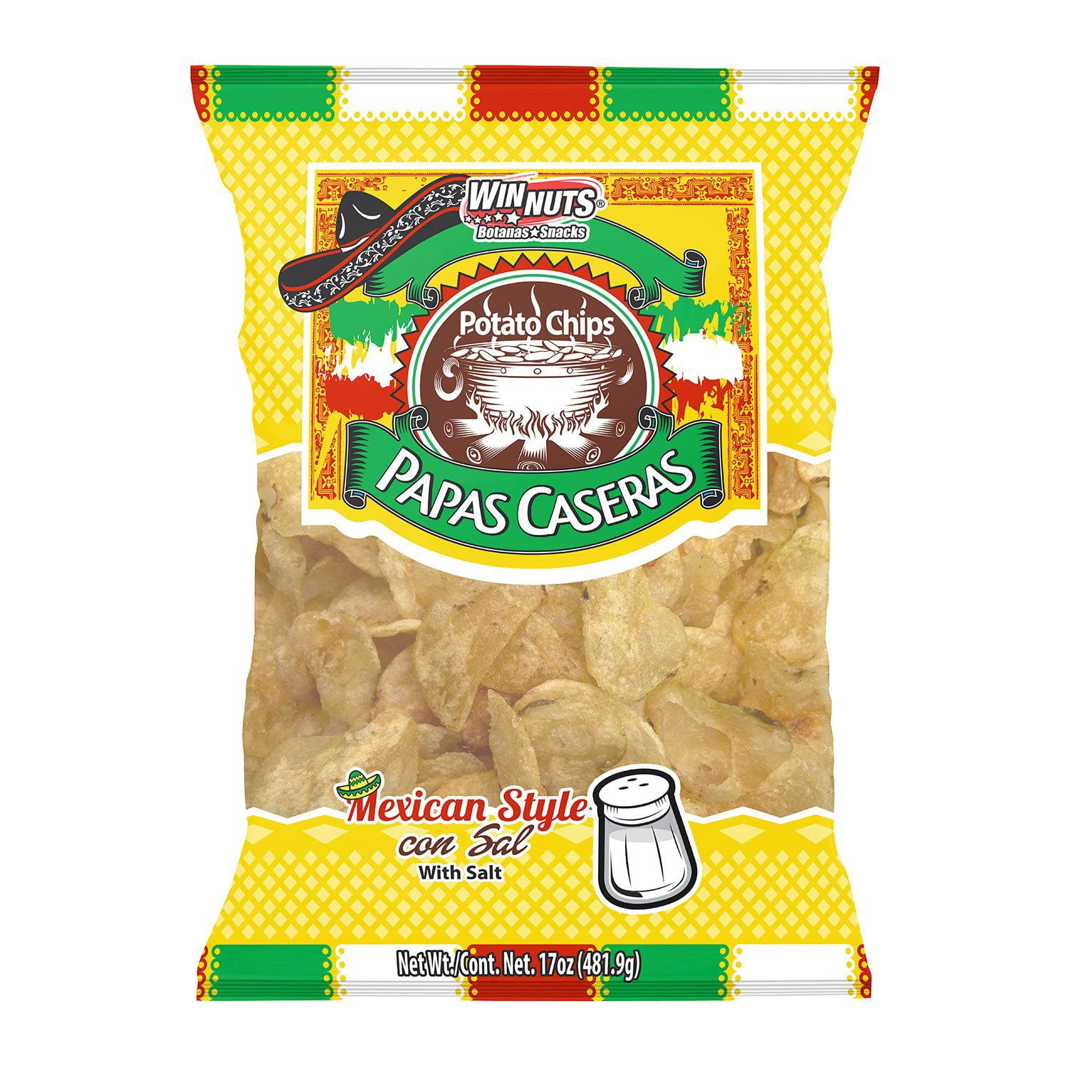 Winnuts Homestyle Salted Potato Chips, 17 oz. - Samsclub.com