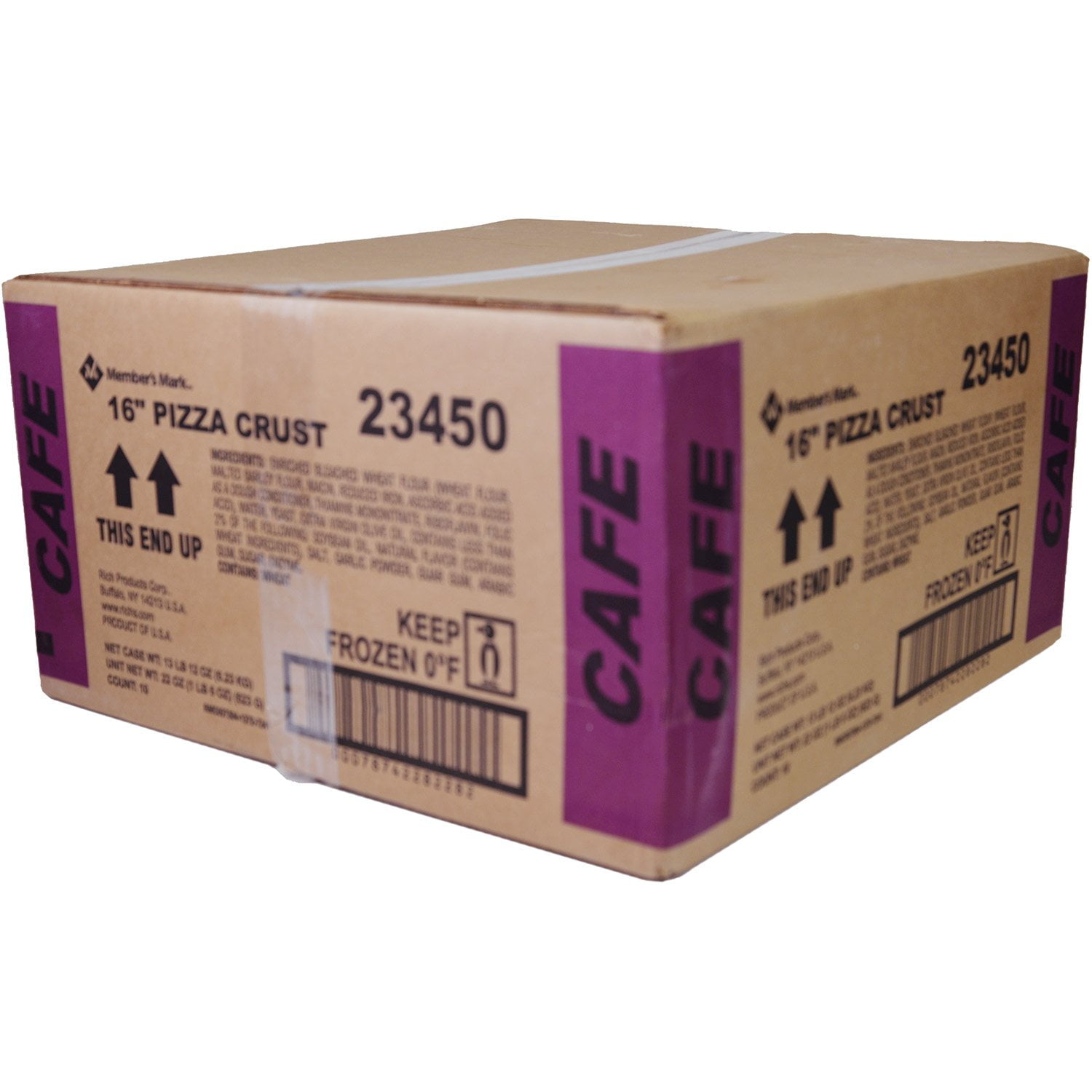 Member's Mark 16" Take 'N Bake Pizza Crust, Bulk Wholesale Case (10 ct ...