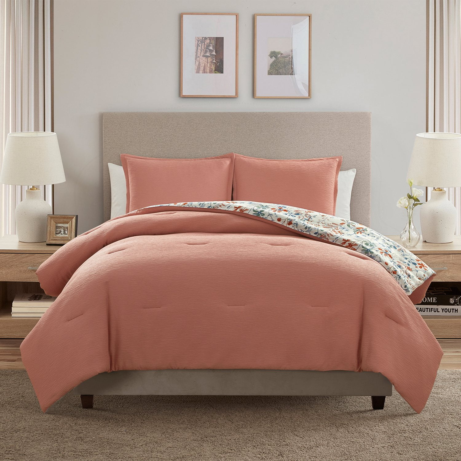 Member's Mark 3-Piece Gauze Comforter Set, Assorted Colors and Sizes ...