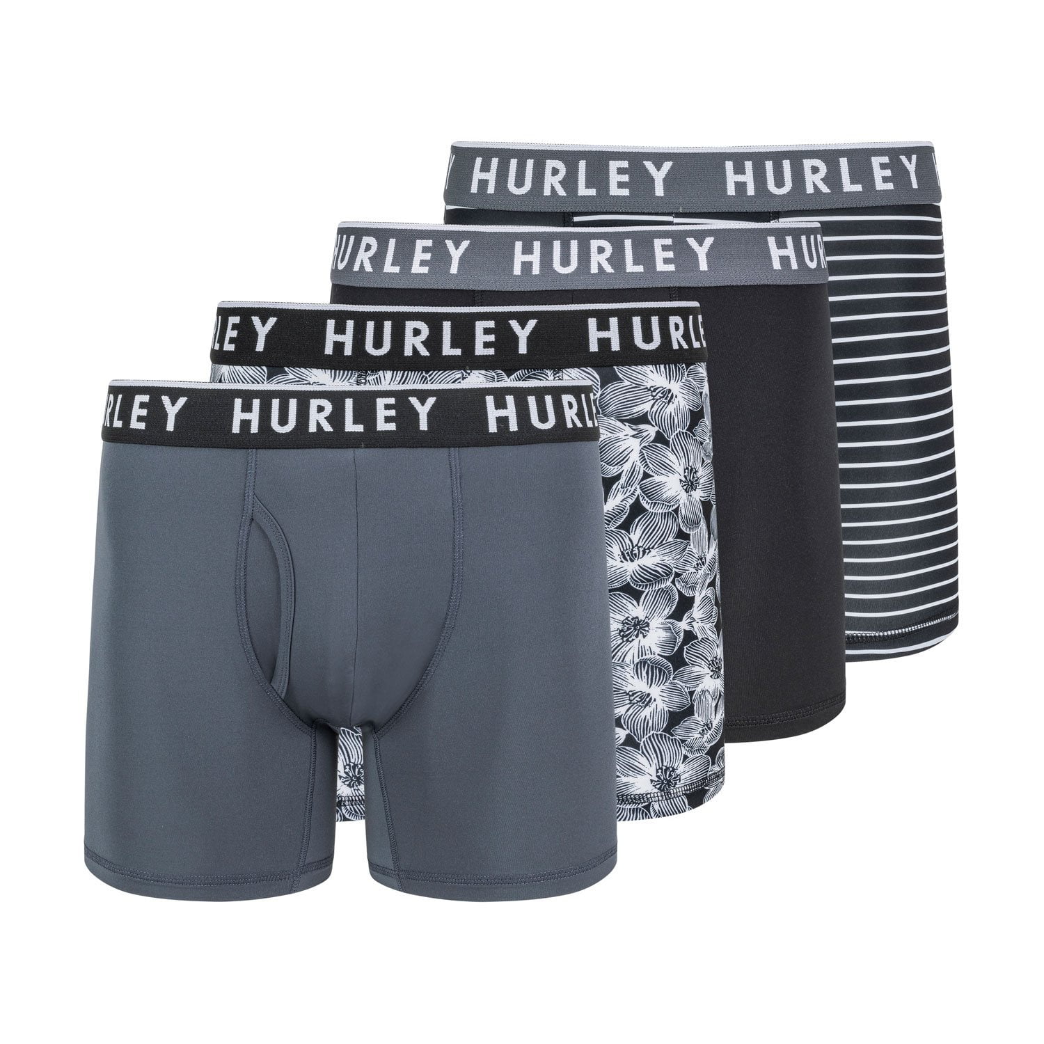 Hurley Men's 4-Pack Performance Boxer Brief - Samsclub.com