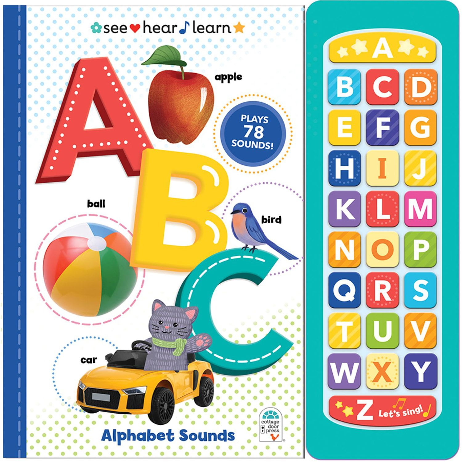 See Hear Learn: ABC Alphabet Sounds, Sound Book - Samsclub.com