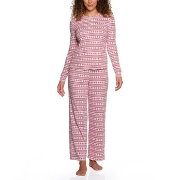 Loft Women's 2-Piece Henley Pointelle Pajama Set - Samsclub.com