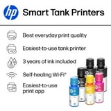 HP Smart Tank 7002 All-in-One Inkjet Printer, 2 Bonus Black Ink Bottles ...