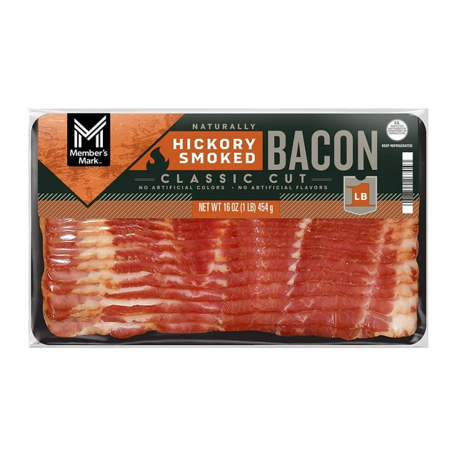 Member's Mark Naturally Hickory Smoked Bacon 3 lbs. - Samsclub.com