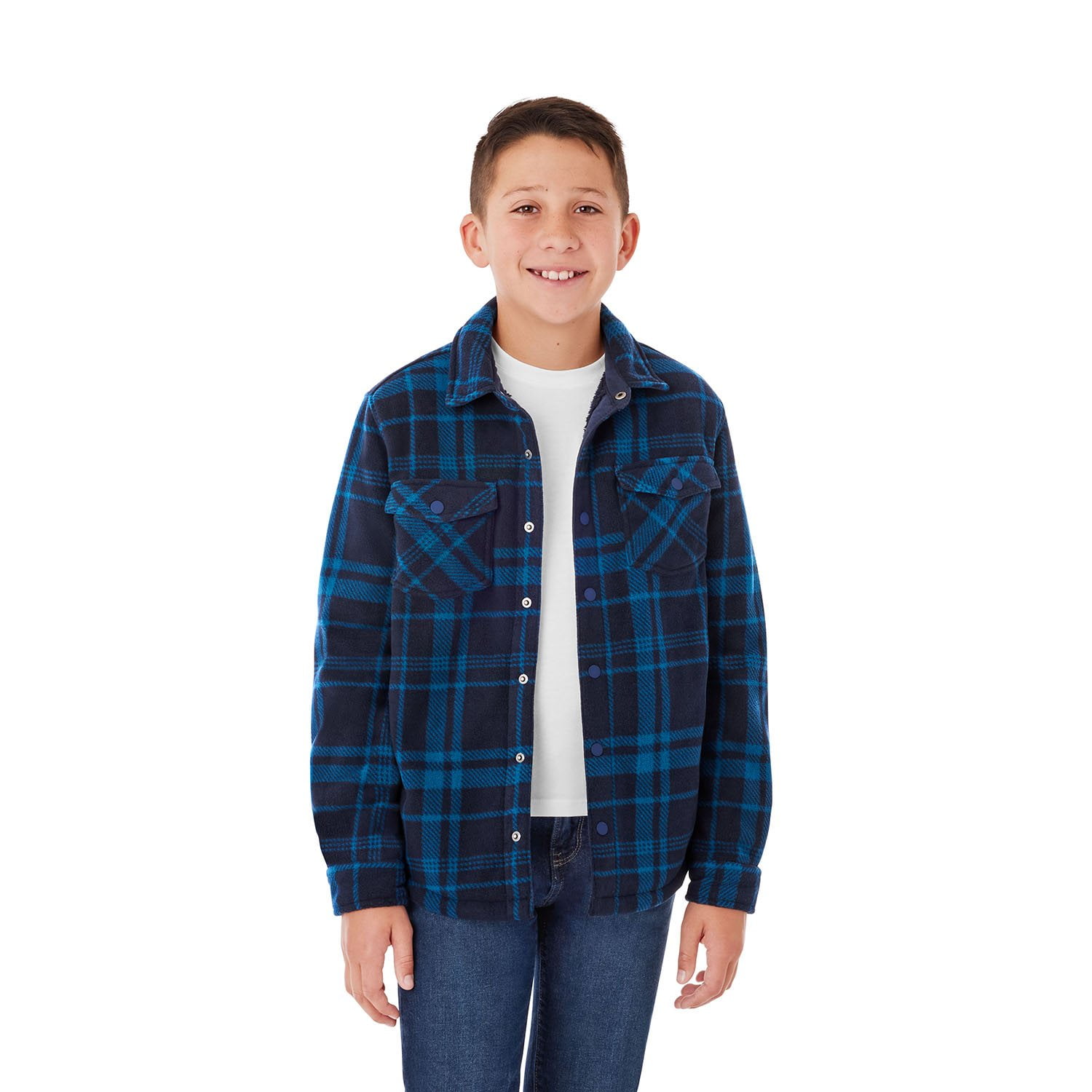 Member's Mark Boys Sherpa Lined Shacket - Samsclub.com