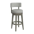HH2 Home Lawton Wood Counter Height or Bar Height Swivel Stool ...
