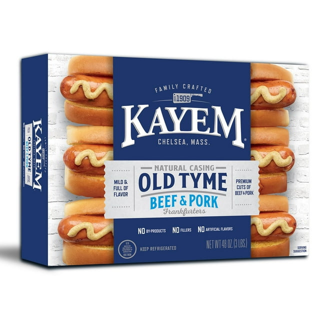 Kayem Deli Old Tyme Natural Casing Franks 3 lbs. - Samsclub.com