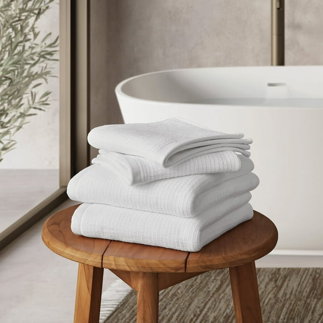 Member's Mark 4-Pack Hotel Premier Collection Spa Hand/Wash Towel Set ...