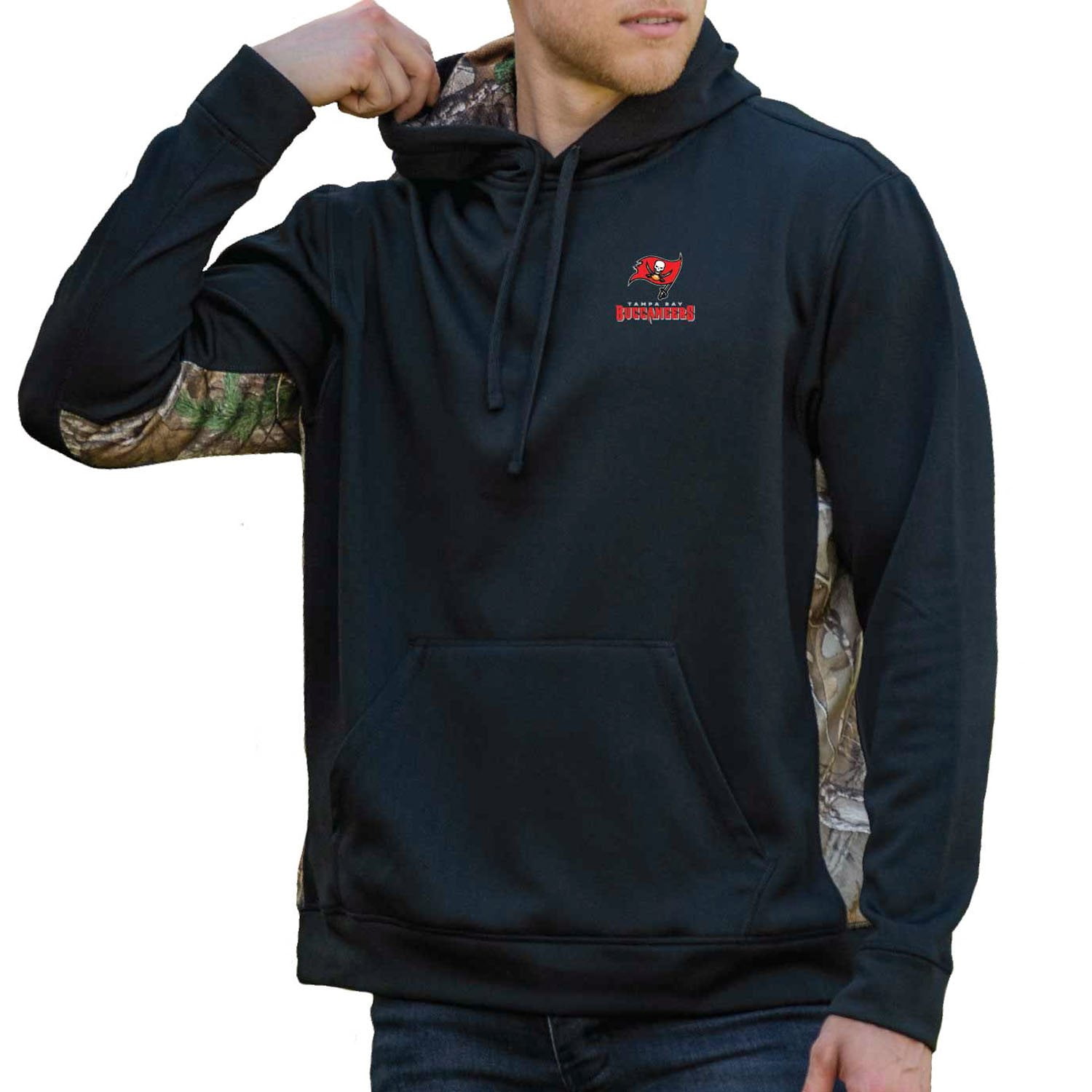 NFL Men's RealTree Camo Logo Ranger Pullover Hoodie - Customer ratings & reviews