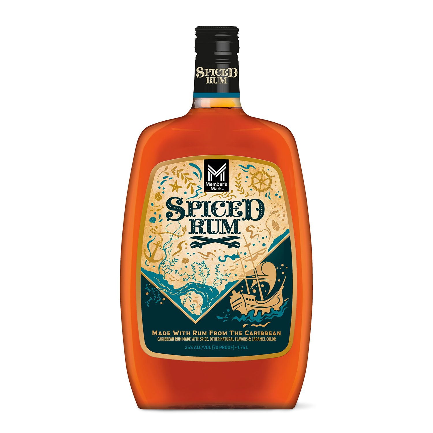 Member's Mark Spiced Caribbean Rum 1.75 L - Samsclub.com
