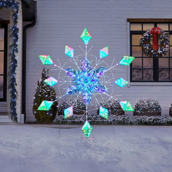 Outdoor Prismatic Christmas Decor by Sam's Club