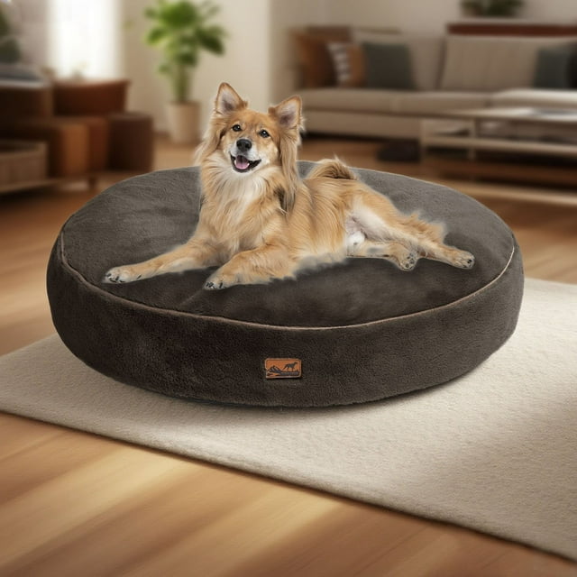 Ridge Creek Cozy Round Pet Bed, Choose Size and Color - Samsclub.com