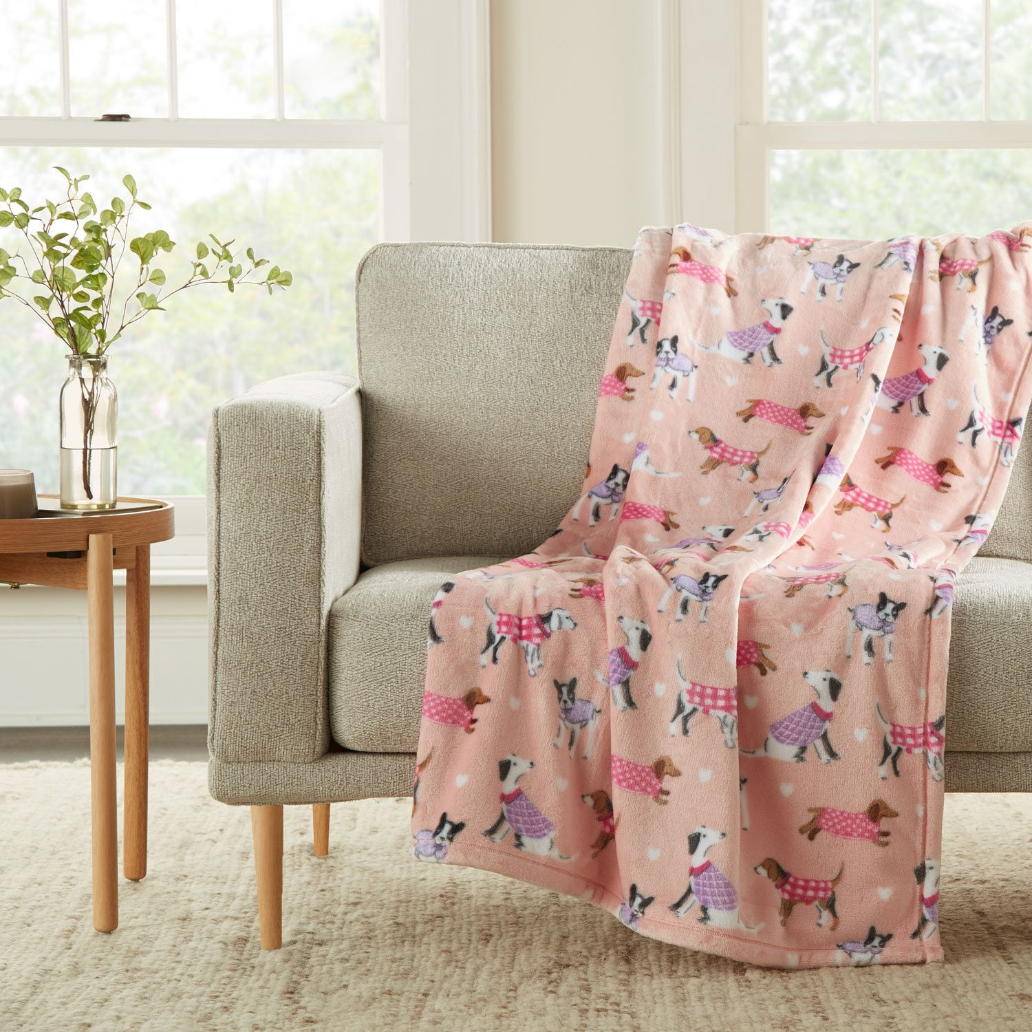 Member's Mark Lounge Throw, 60" x 70", Seasonal Designs - Samsclub.com