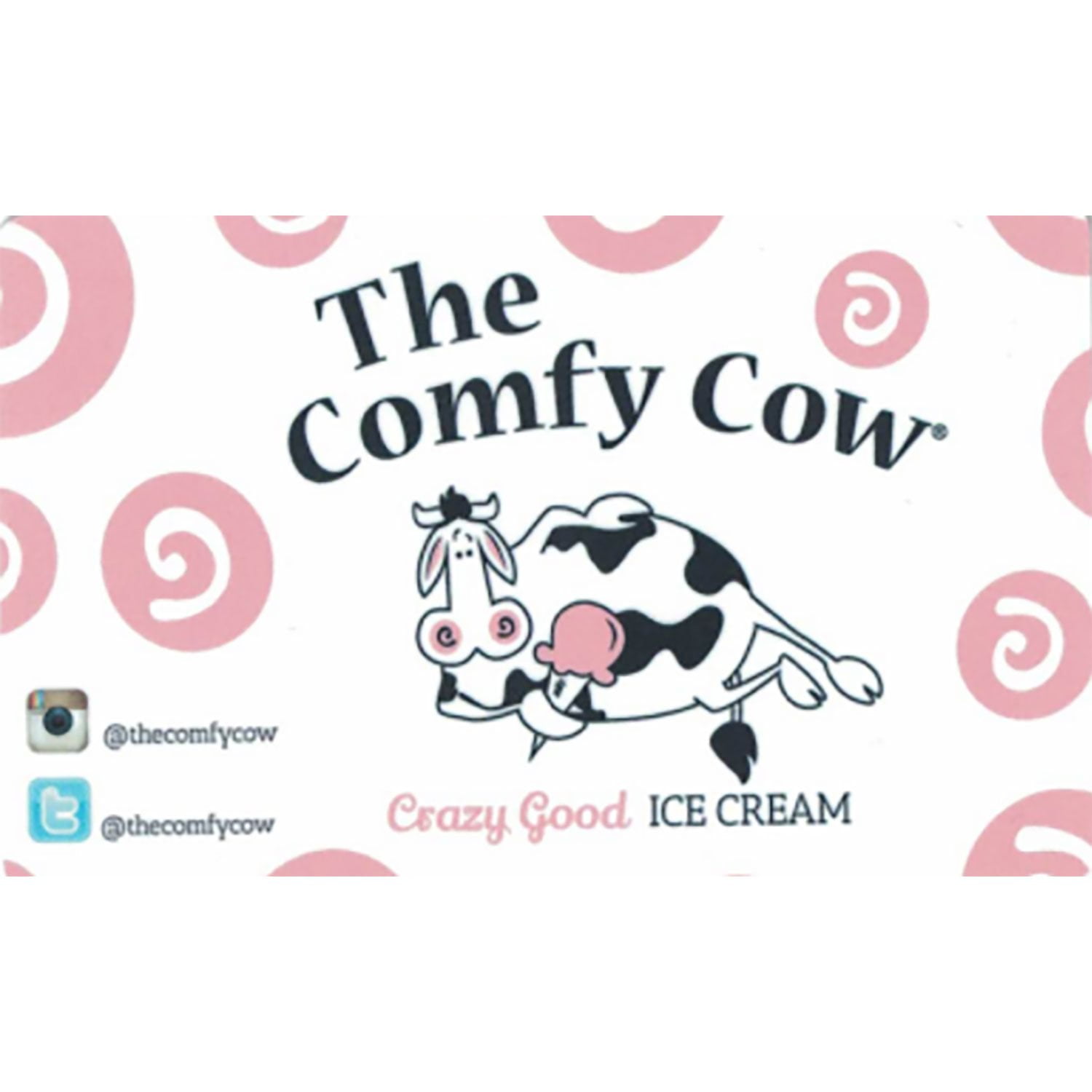 Comfy Cow $30 Multi-Pack Gift Card, 2 x $15 - Samsclub.com