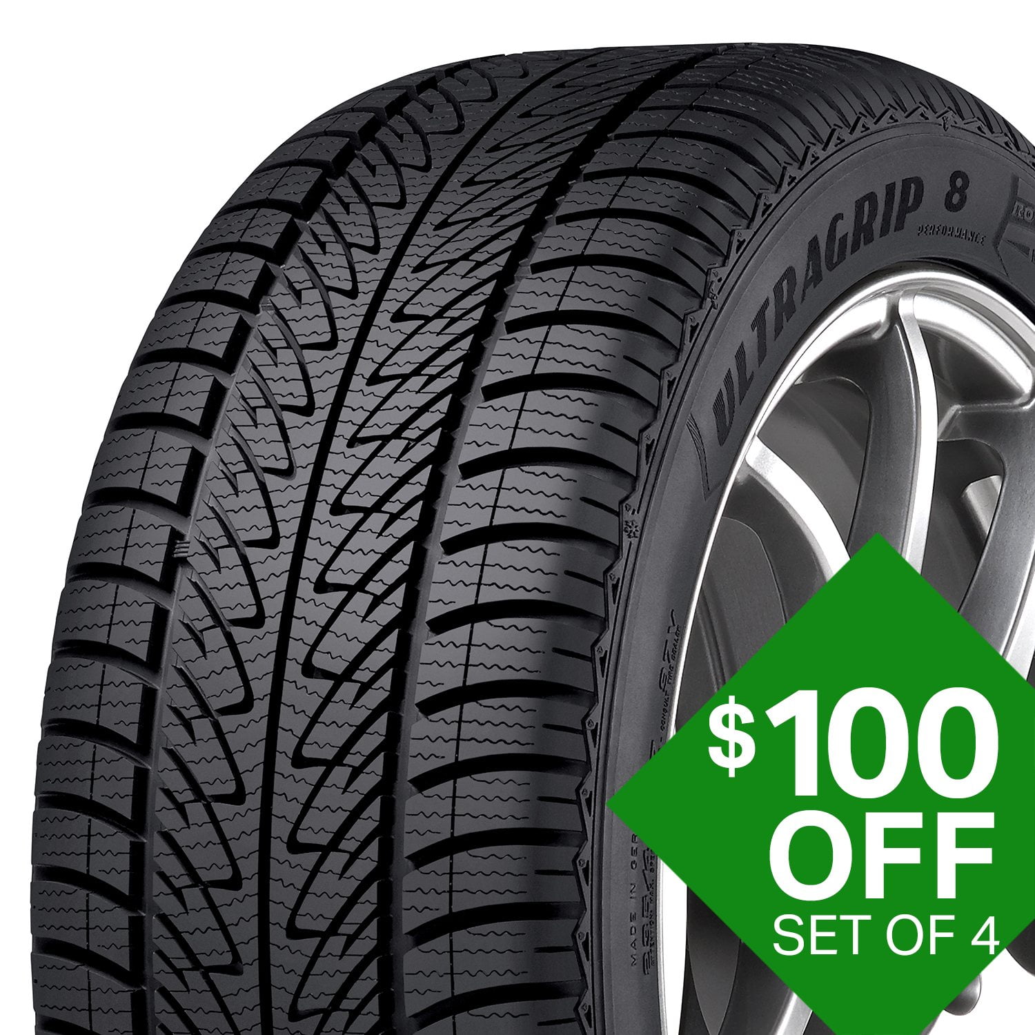 Goodyear Ultra Grip 8 Performance - 285/45R20/XL 112V Tire - Samsclub.com