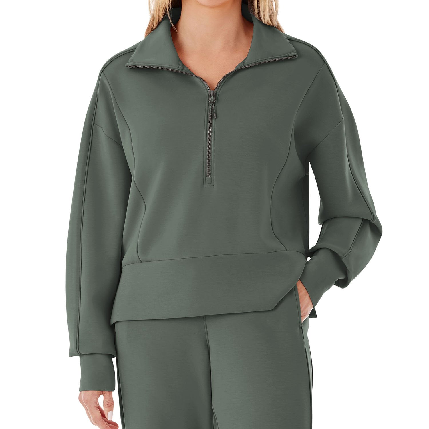 Member's Mark Women's Sandwash Half-Zip Pullover - Samsclub.com