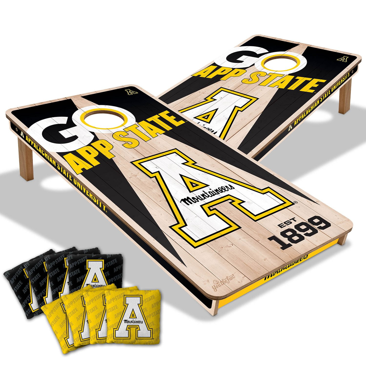 YouTheFan Appalachian State Mountaineers 2'x4' Cornhole Board Set ...