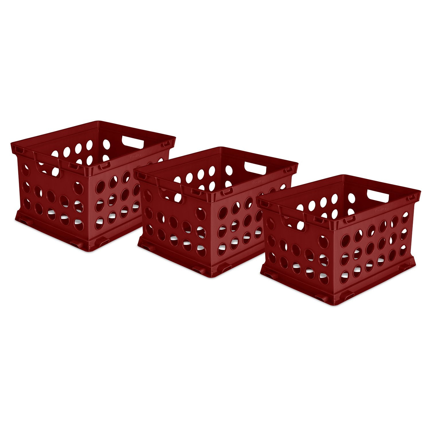 Sterilite File Crates, Assorted Colors - 3 Pack - Samsclub.com