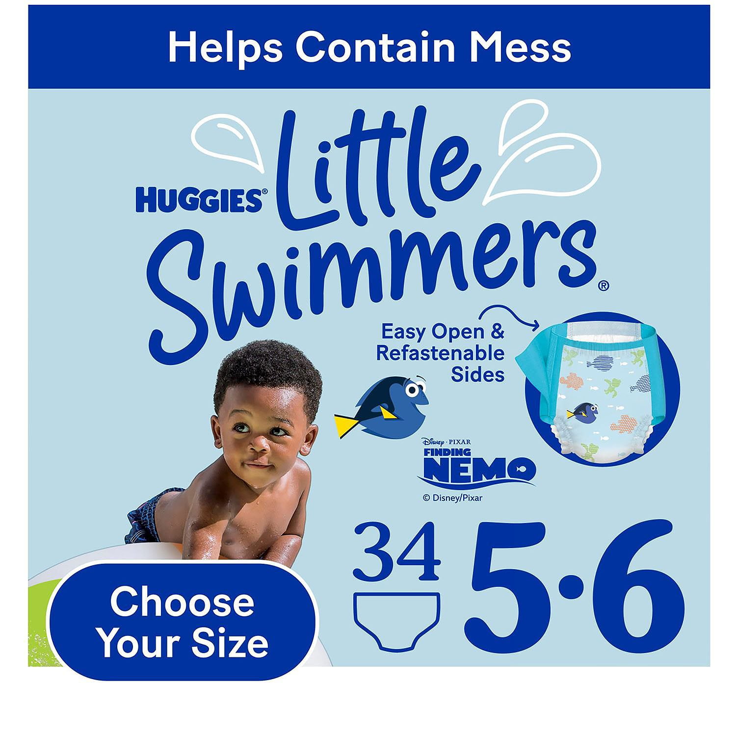 Huggies Little Swimmers Swim Diapers, Sizes 3-6 - Samsclub.com
