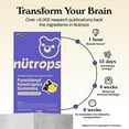 Nutrops by Gruns Adult Organic Functional Nootropic Mushroom Gummies ...