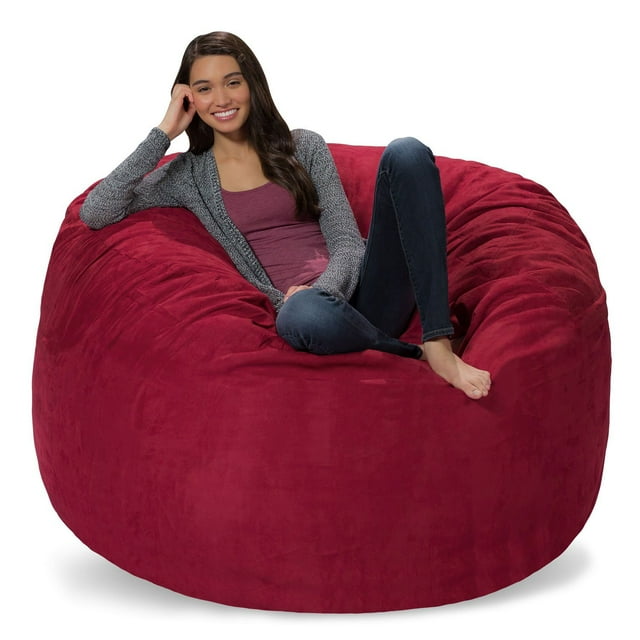 Comfy Sacks 5' Memory Foam Bean Bag Chair, Assorted Colors - Samsclub.com
