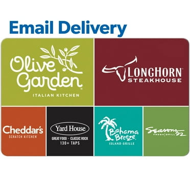 Darden $100 Email Delivery Gift Card - Samsclub.com