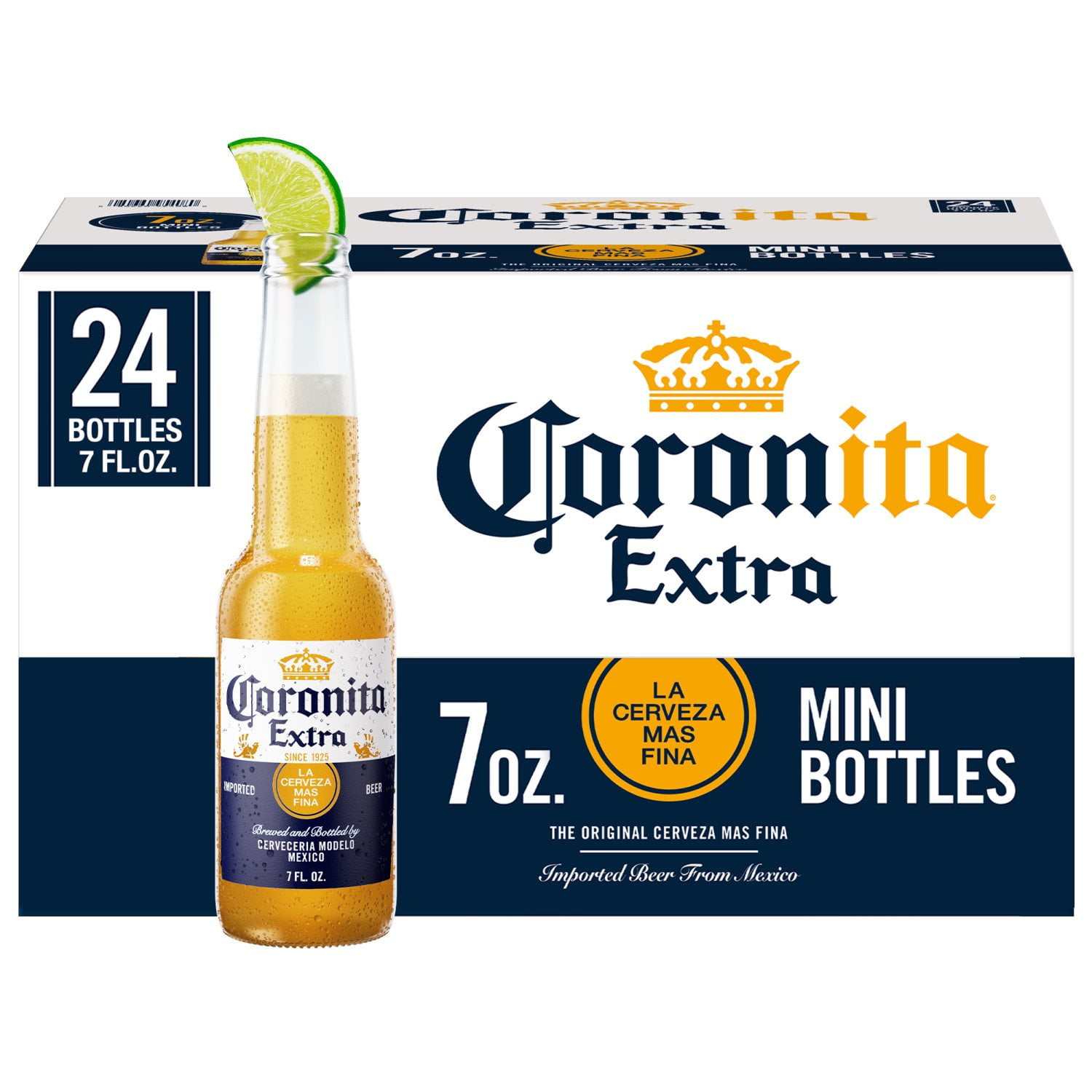 Corona Extra Coronita Mexican Lager Beer, 7 fl. oz. bottle, 24 pk ...