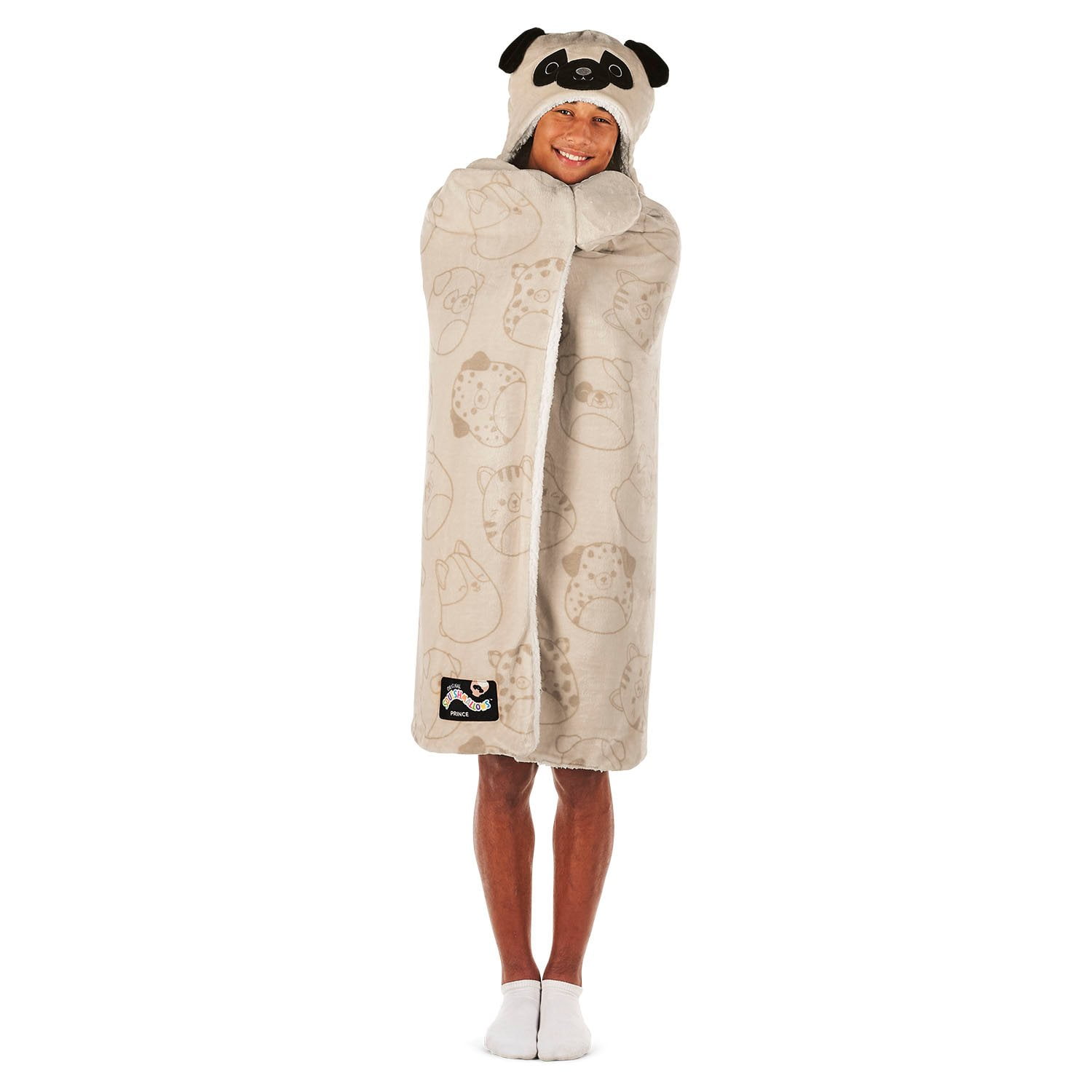 Kids Licensed 40" x 50" Hooded Throw with Sherpa Lining - Samsclub.com